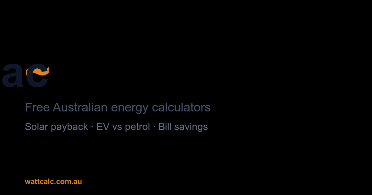 Average electricity prices by Australian state in 2026 | Wattcalc